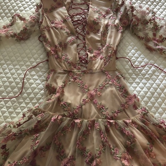 Dresses | Floral Shortbackless Dress | Poshmark